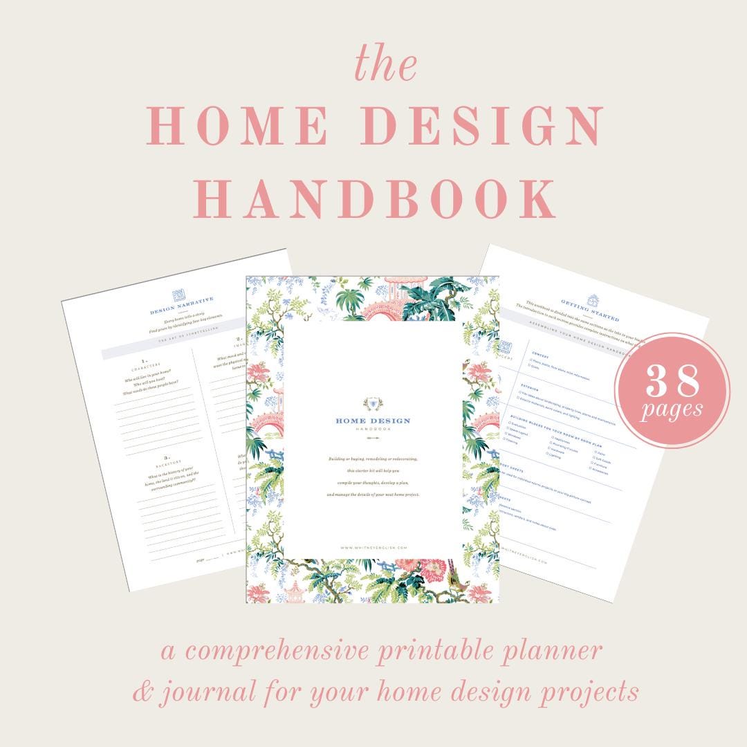 Home Design Handbook - Your Ultimate Companion for Home Projects - Etsy