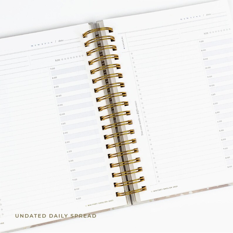 Day on One Page Planner Sointo - Etsy