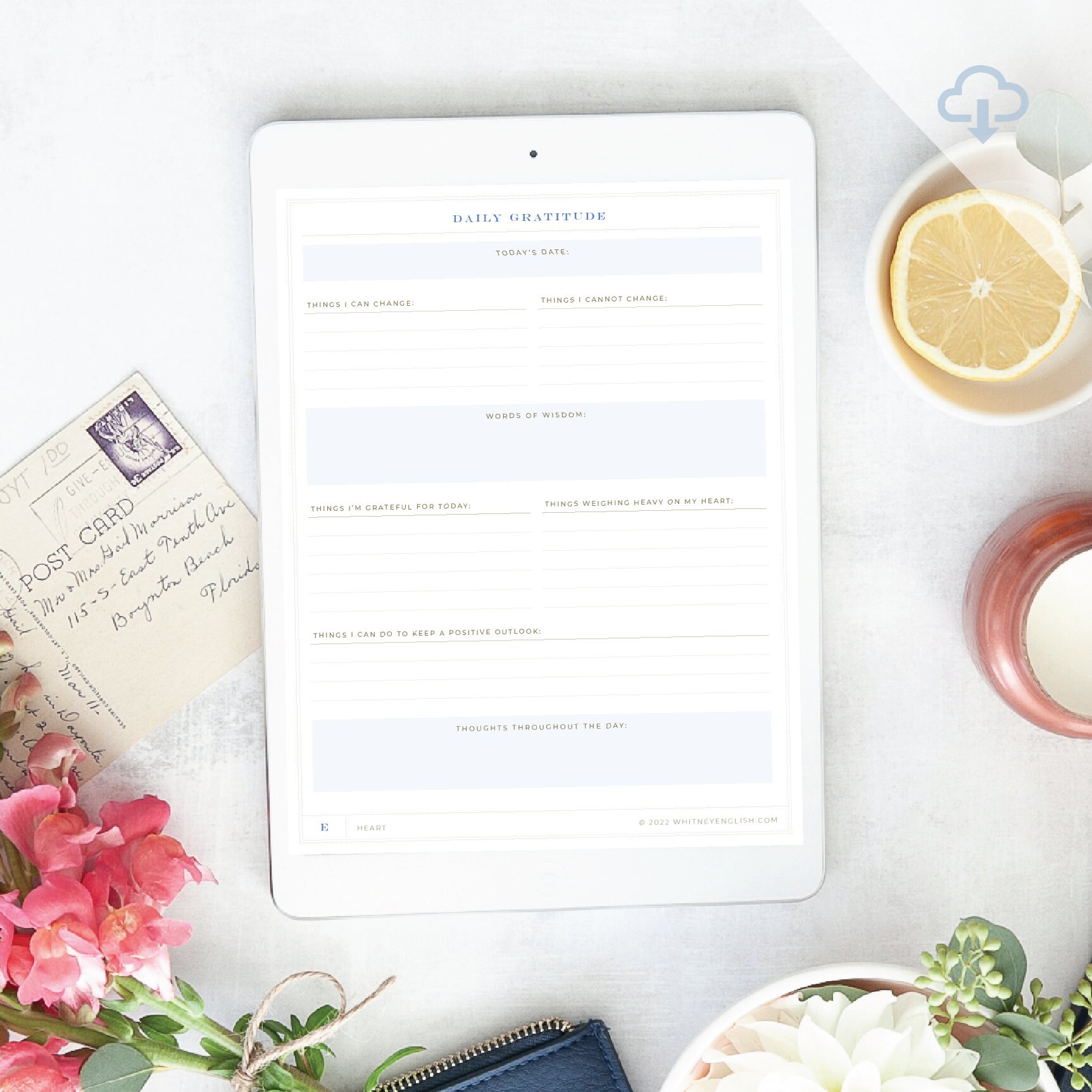 Printable HEART Goals Library - Etsy