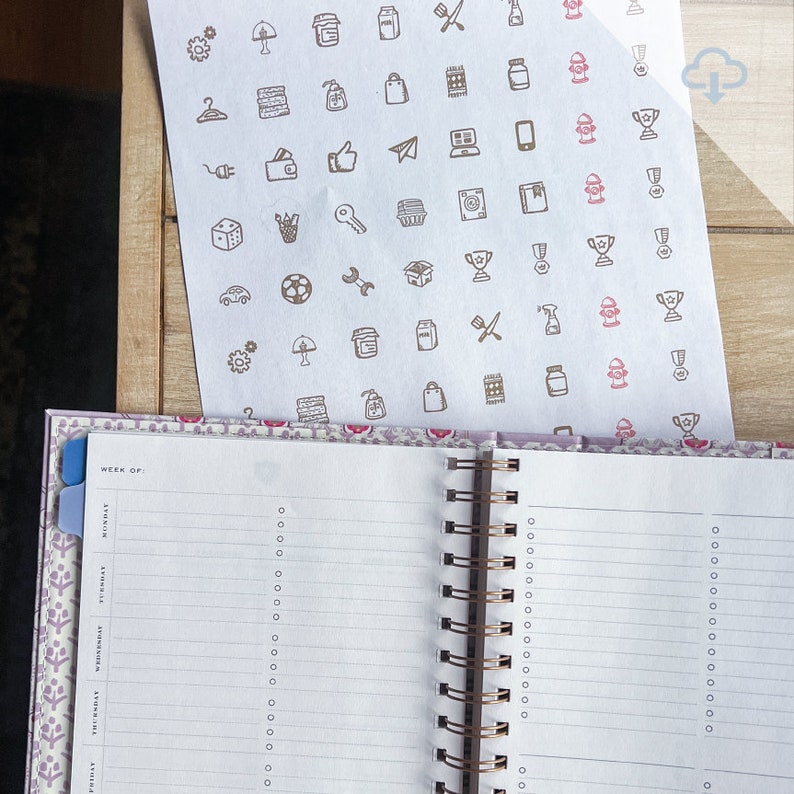 Printable Declutter Stickers - Etsy