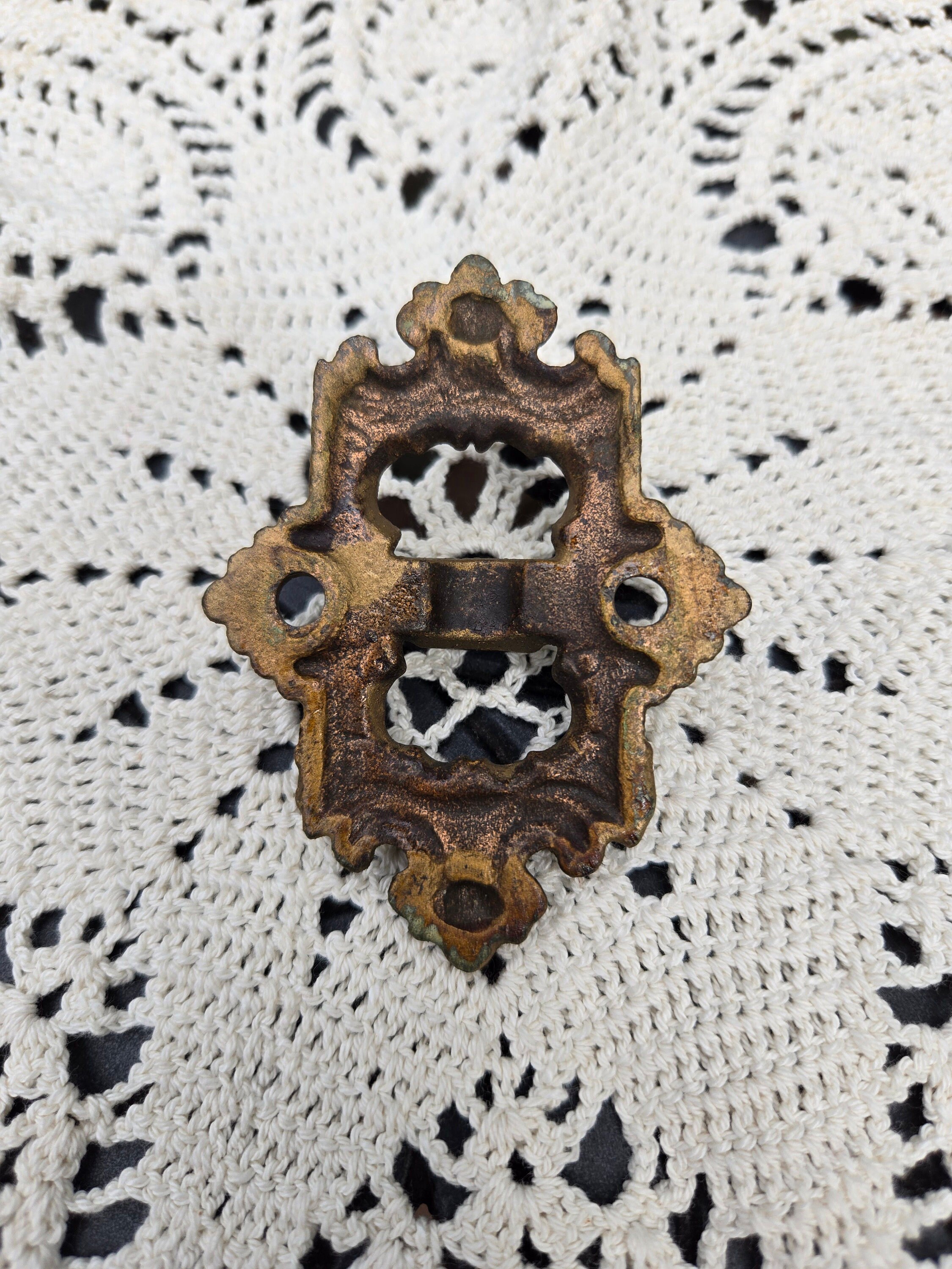 Antique Vintage Oil Lamp Wall Bracket Circa Late 1800s to Early 1900s ...