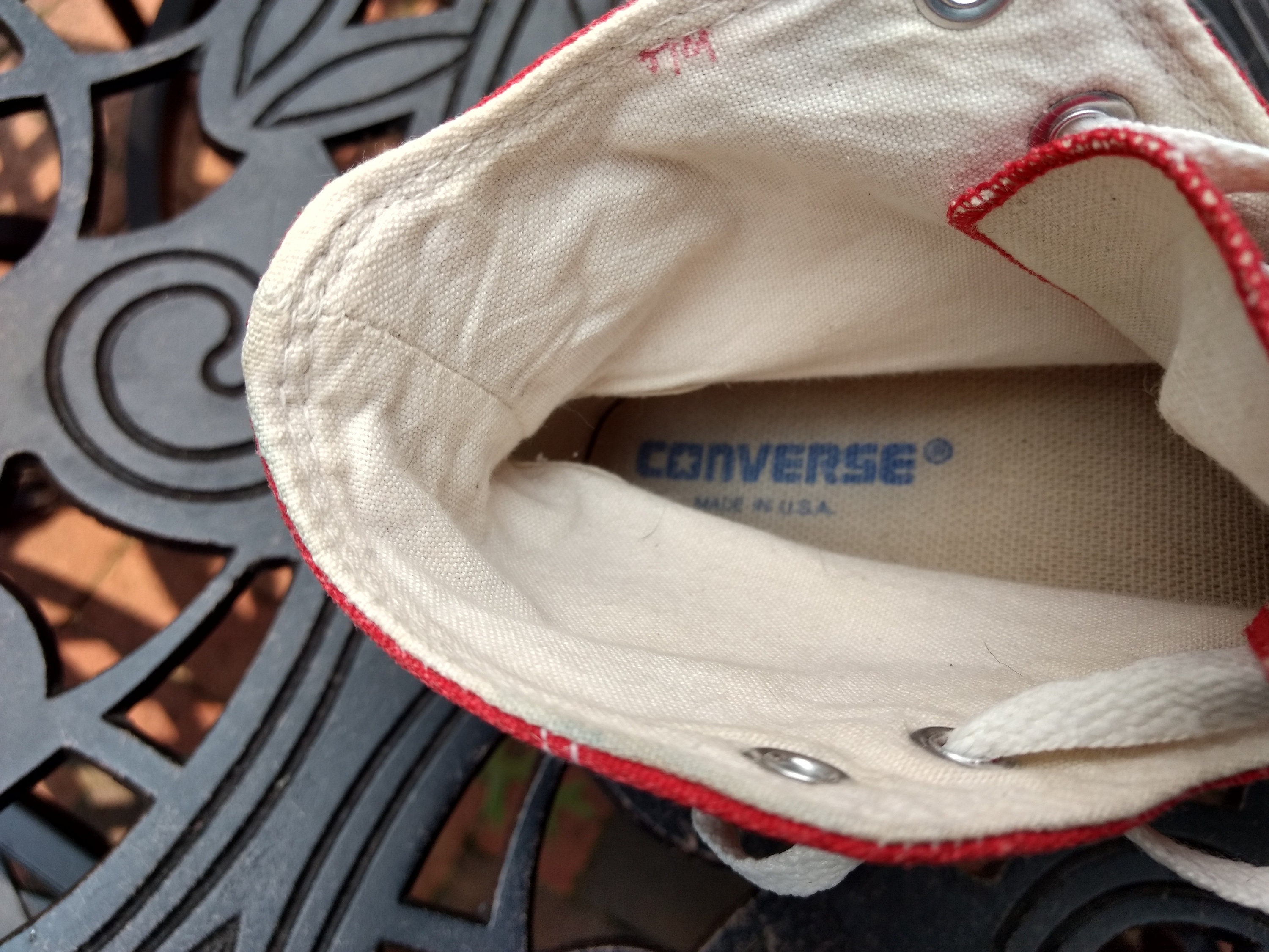 Vintage Chuck Taylor Converse Red High Tops Like New Men's Size 9 ...