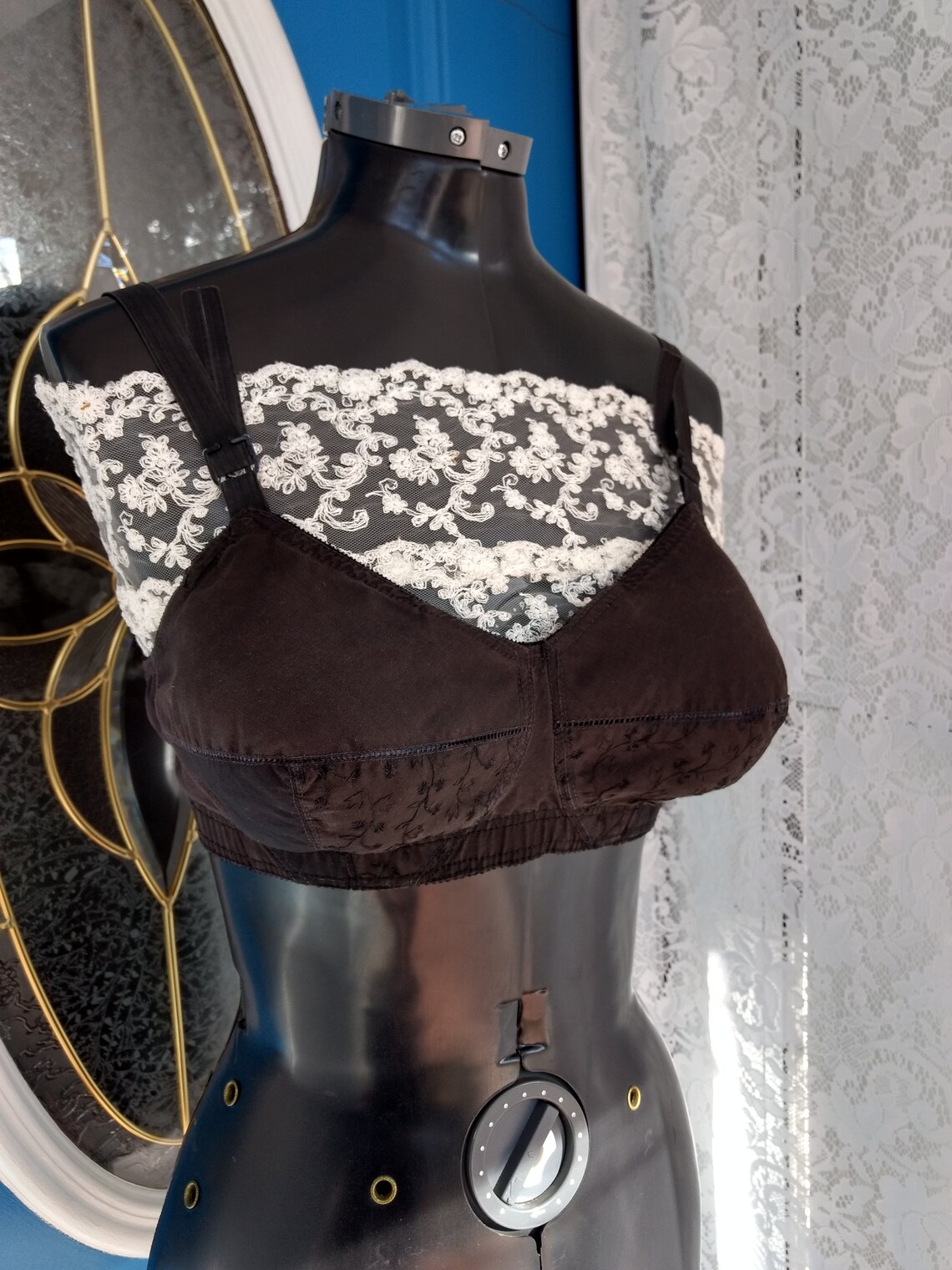 Vintage Permalift Black Bullet Bra Circa 1950s | Etsy