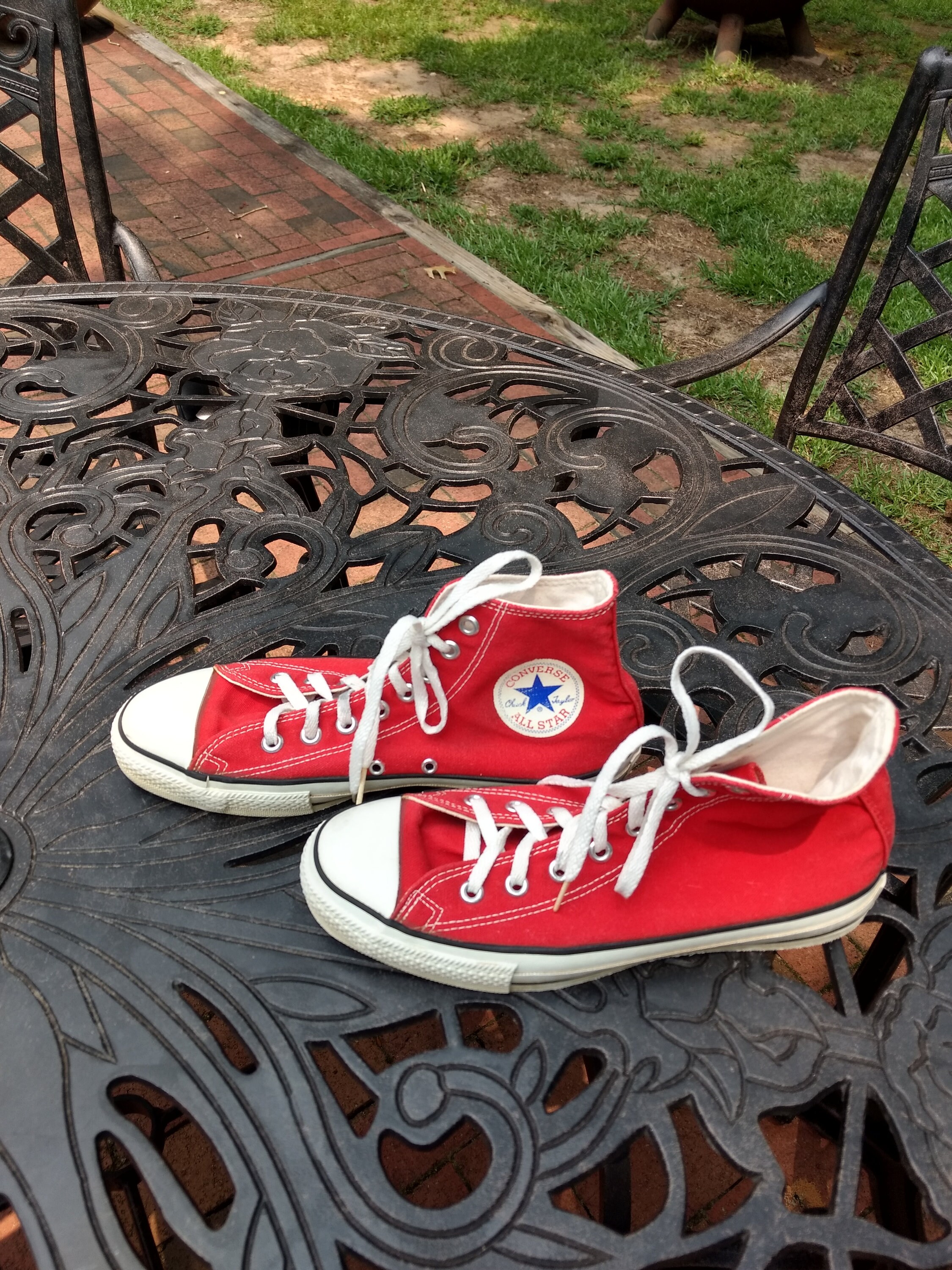 Vintage Chuck Taylor Converse Red High Tops Like New Men's Size 9 ...