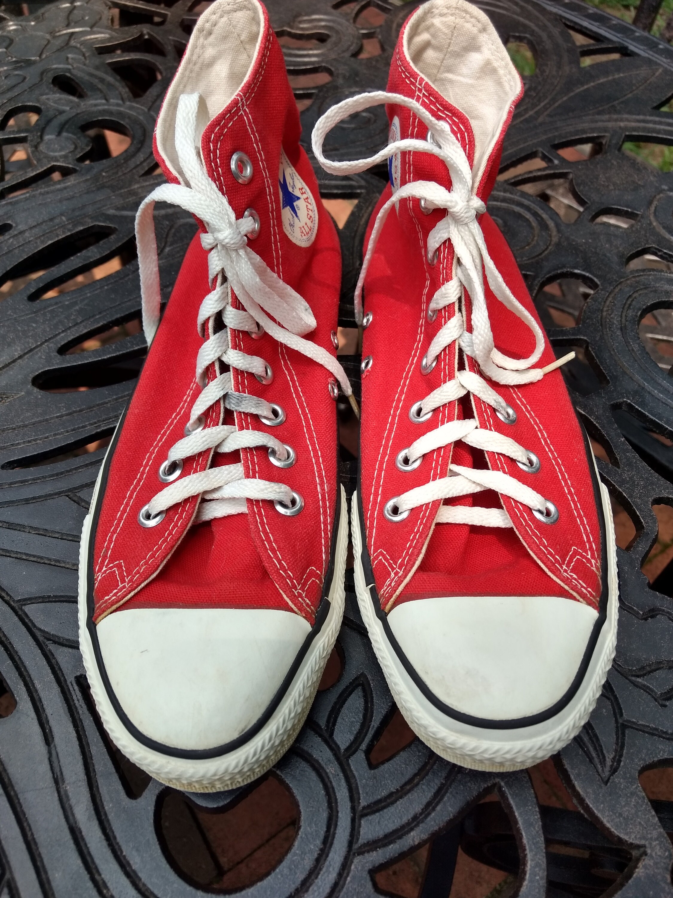 Vintage Chuck Taylor Converse Red High Tops Like New Men's Size 9 ...