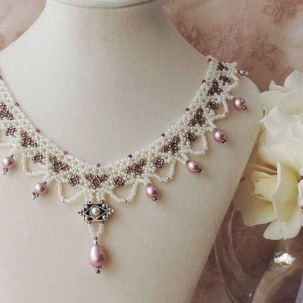 Lace Necklace - Etsy