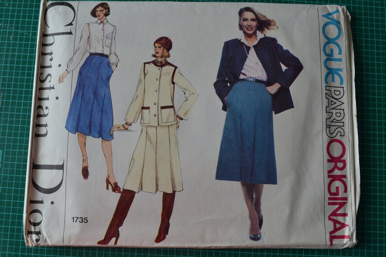Vogue 1735 christian Dior - Etsy
