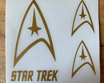 Star Trek Car Decal - Etsy
