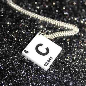 Science Element Necklace - Laser Cut Acrylic - Etsy