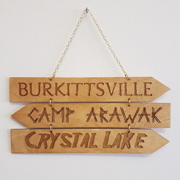 Horror Movie Street Signs - Etsy