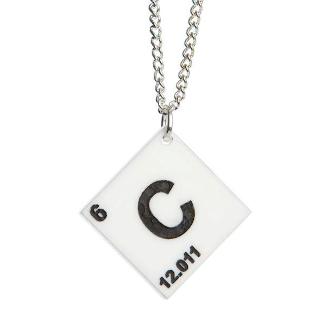 Science Element Necklace - Laser Cut Acrylic - Etsy