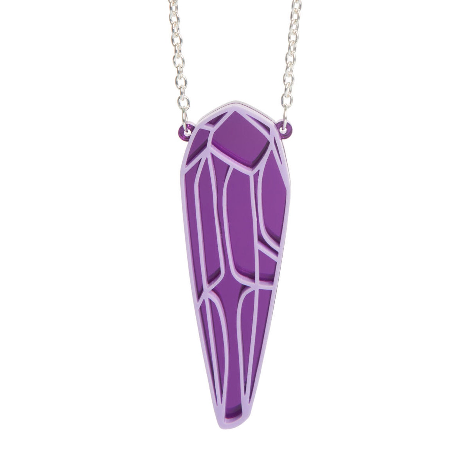 The Dark Crystal Crystal Shard Necklace Laser Cut Acrylic - Etsy Canada