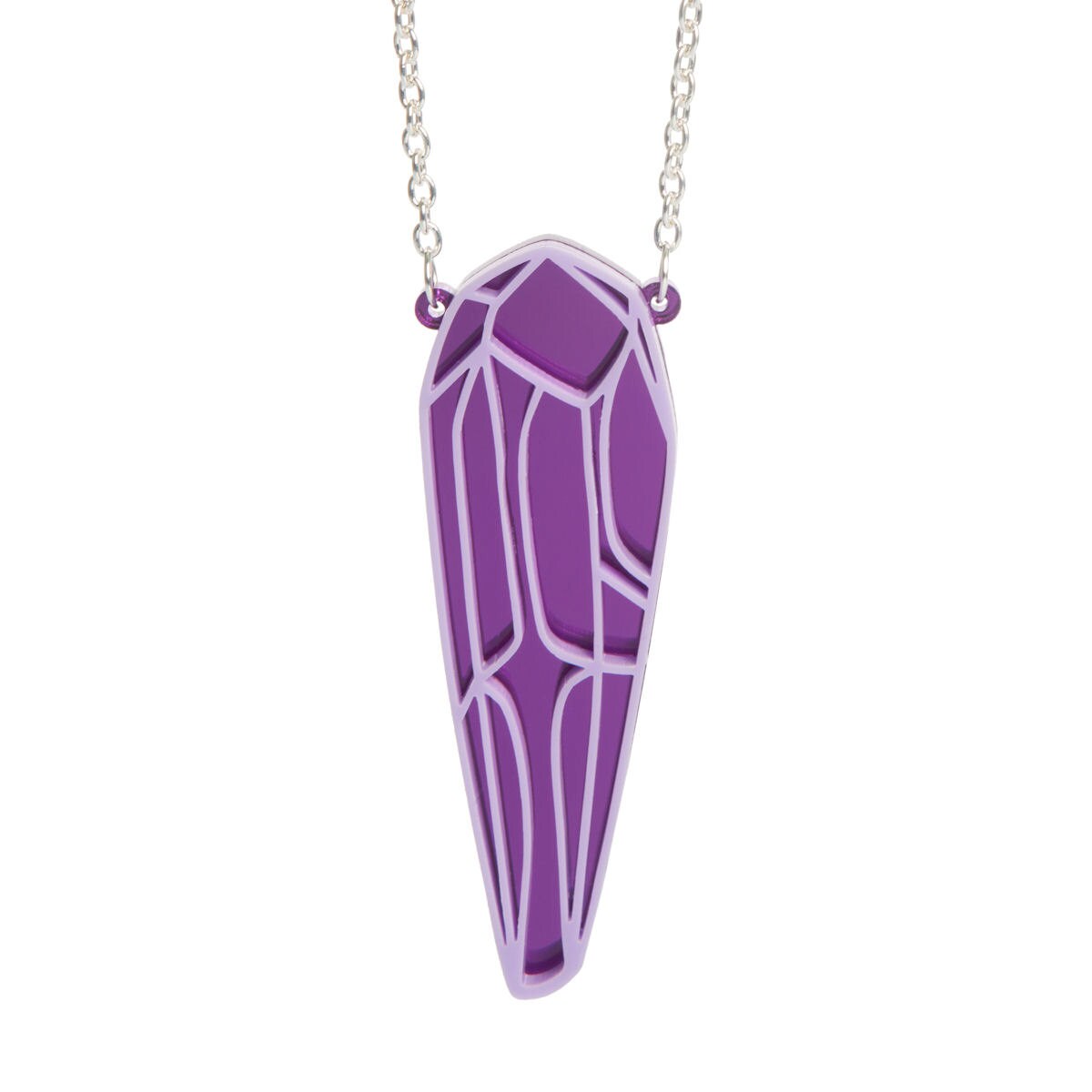 The Dark Crystal crystal shard necklace laser cut acrylic | Etsy