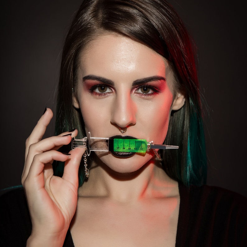 Mad Scientist Necklace Laser Cut Acrylic Horror Movie Gift | Etsy