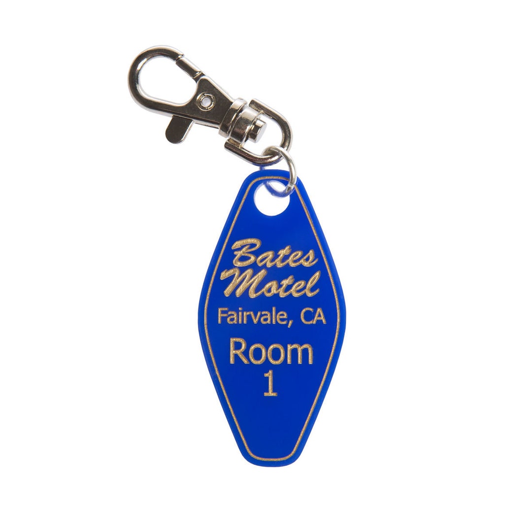Bates Motel Horror Hotel Bag Charm Keyring - Laser Cut Acrylic - UK ...