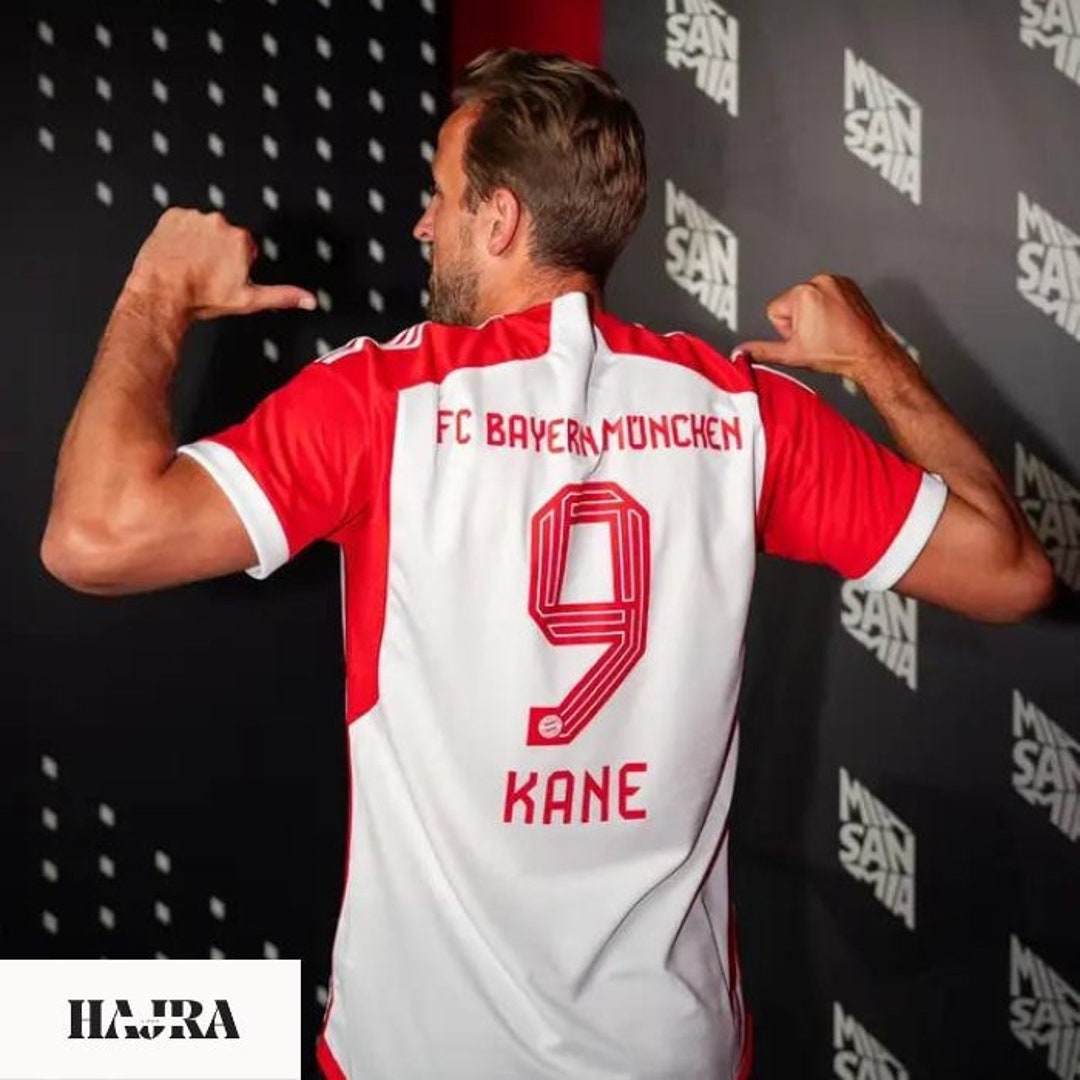 Harry Kane Bayern Munich Football Shirt, Bayern Munich Home Soccer ...