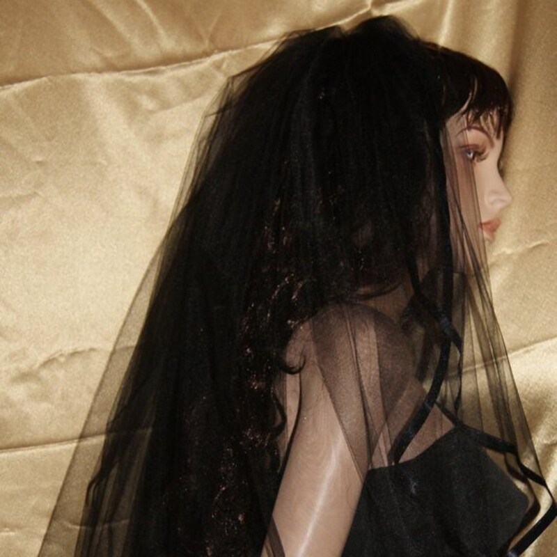 Mourning Veil - Etsy