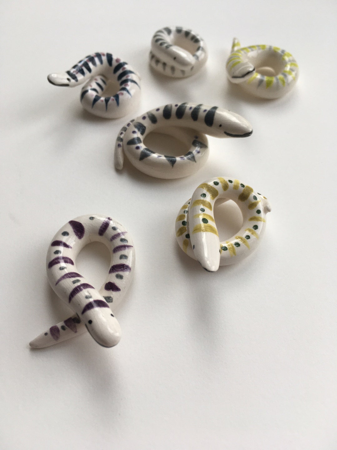 Little Ceramic Snake - Etsy