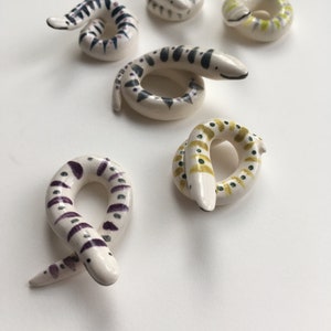 Little Ceramic Snake - Etsy