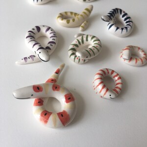 Little Ceramic Snake - Etsy