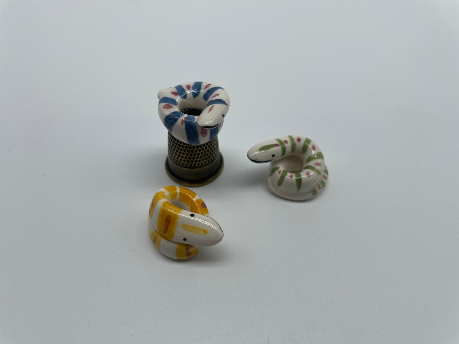 Little Ceramic Snake - Etsy