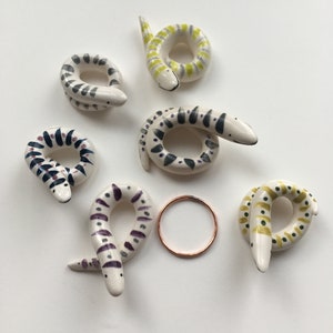 Little Ceramic Snake - Etsy