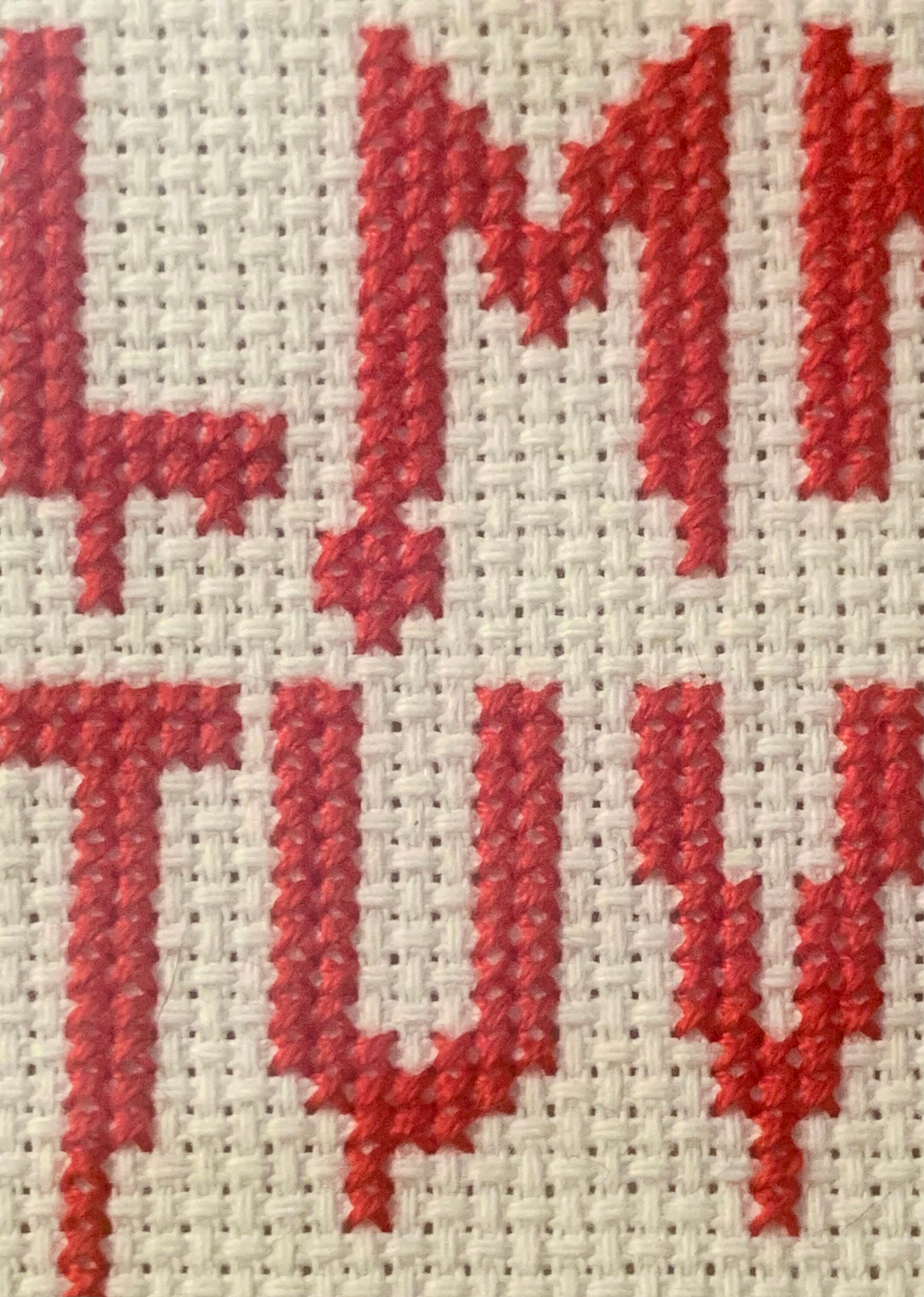 Bloody Alphabet Font Cross Stitch Pattern | Halloween Embroidery Design ...