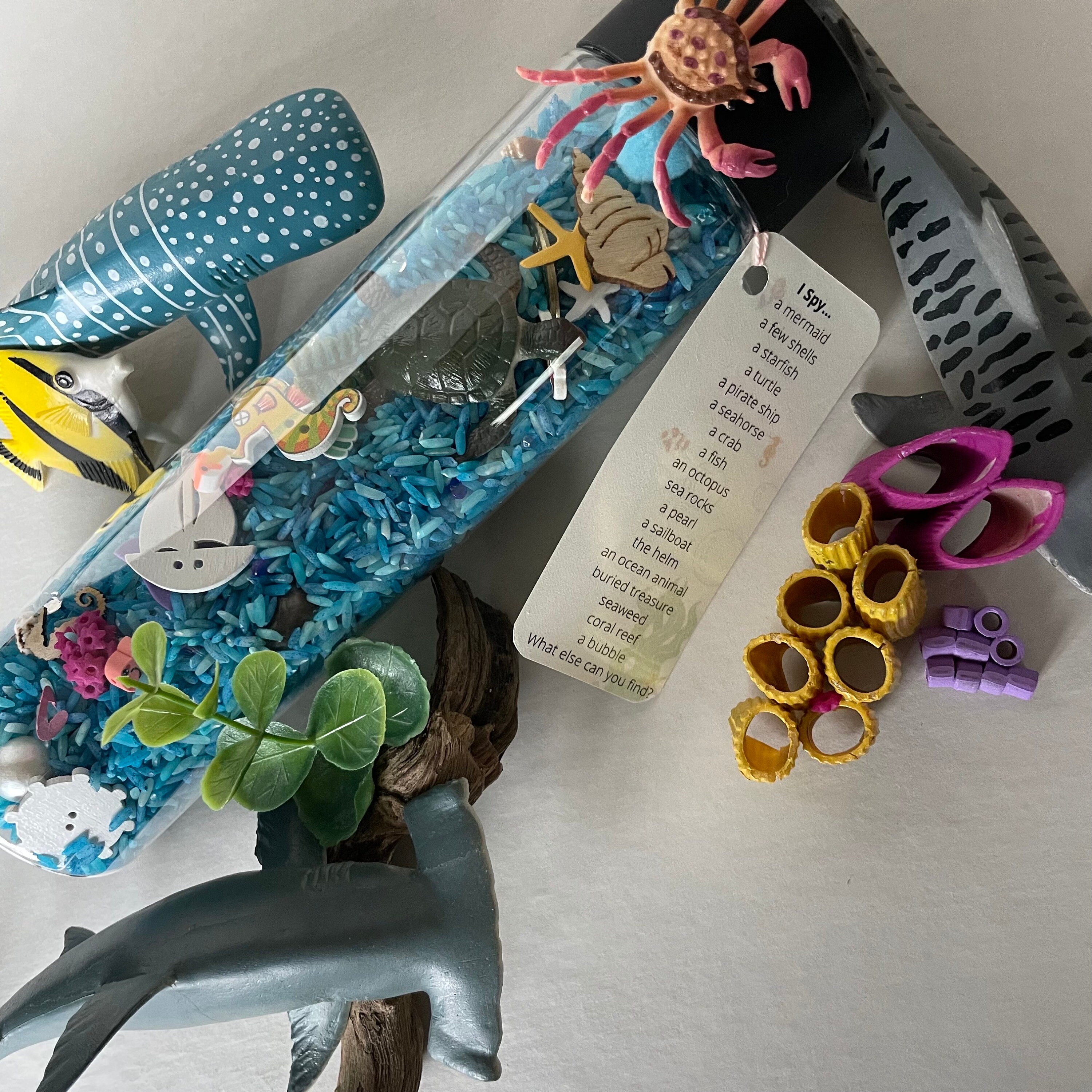 I Spy Jars OCEAN Edition - Etsy