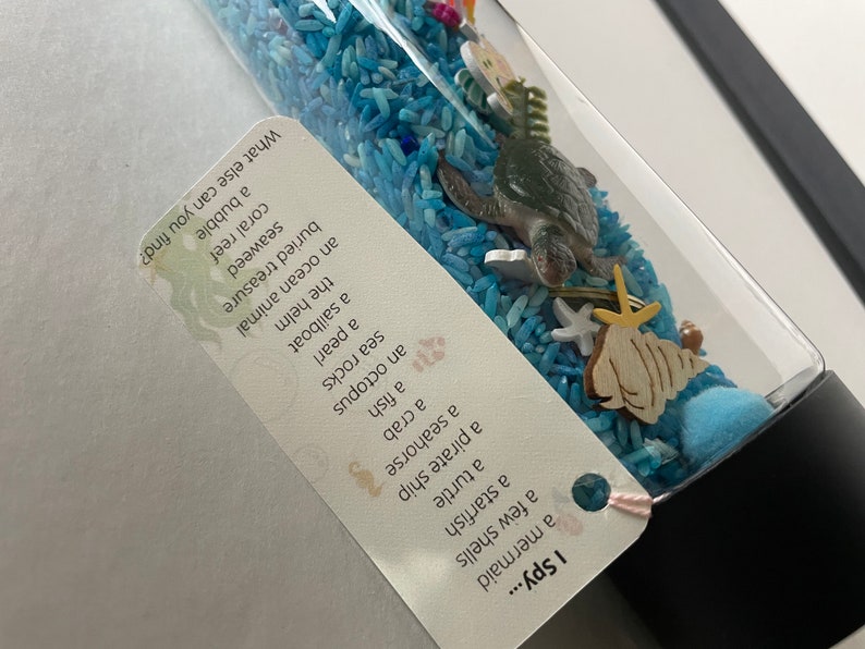 I Spy Jars OCEAN Edition - Etsy