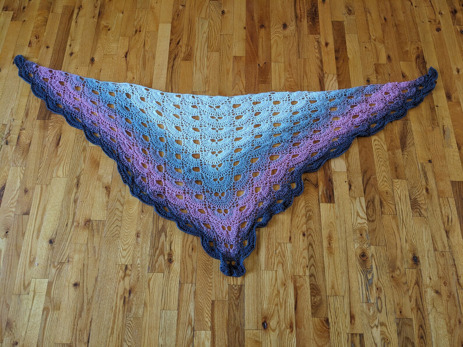 Virus Shawl, Crochet Shawl, Triangle Scarf, Wrap - Etsy