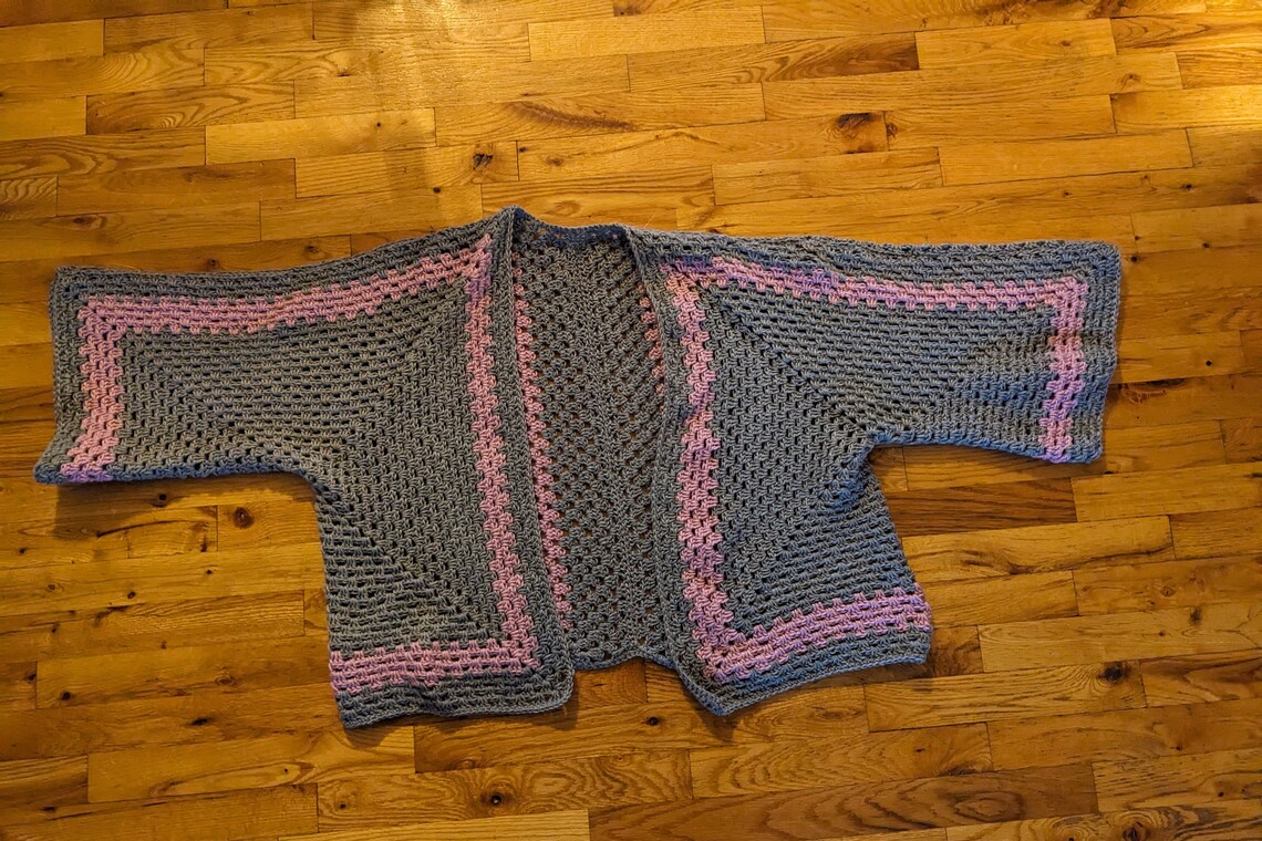 Gender Neutral Open Front Cardigan, Cropped Cardigan - Etsy