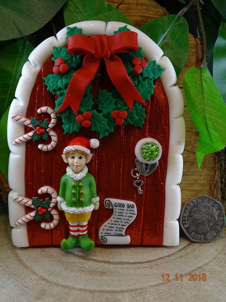 Naughty Elf Elf Door Polymer Clay Unique Christmas Eve Etsy naughty-elf-elf-door-polymer-clay-unique-christmas-eve-etsy