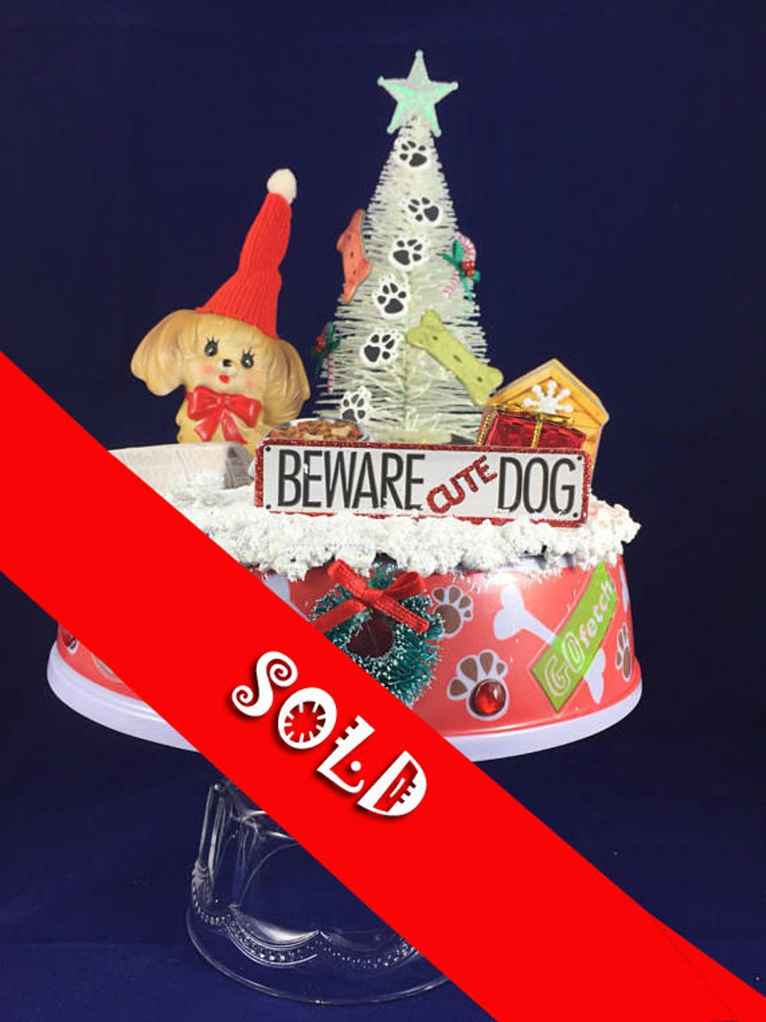 Beware Cute Dog! - Etsy