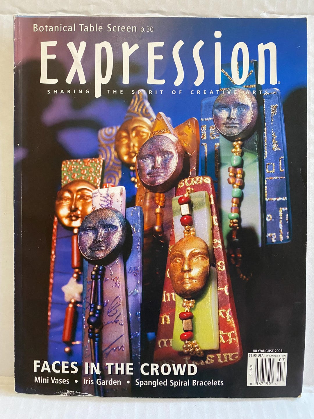 Expression Creative Arts July Aug 2003 EUC Magazine Quality 5 Star ...