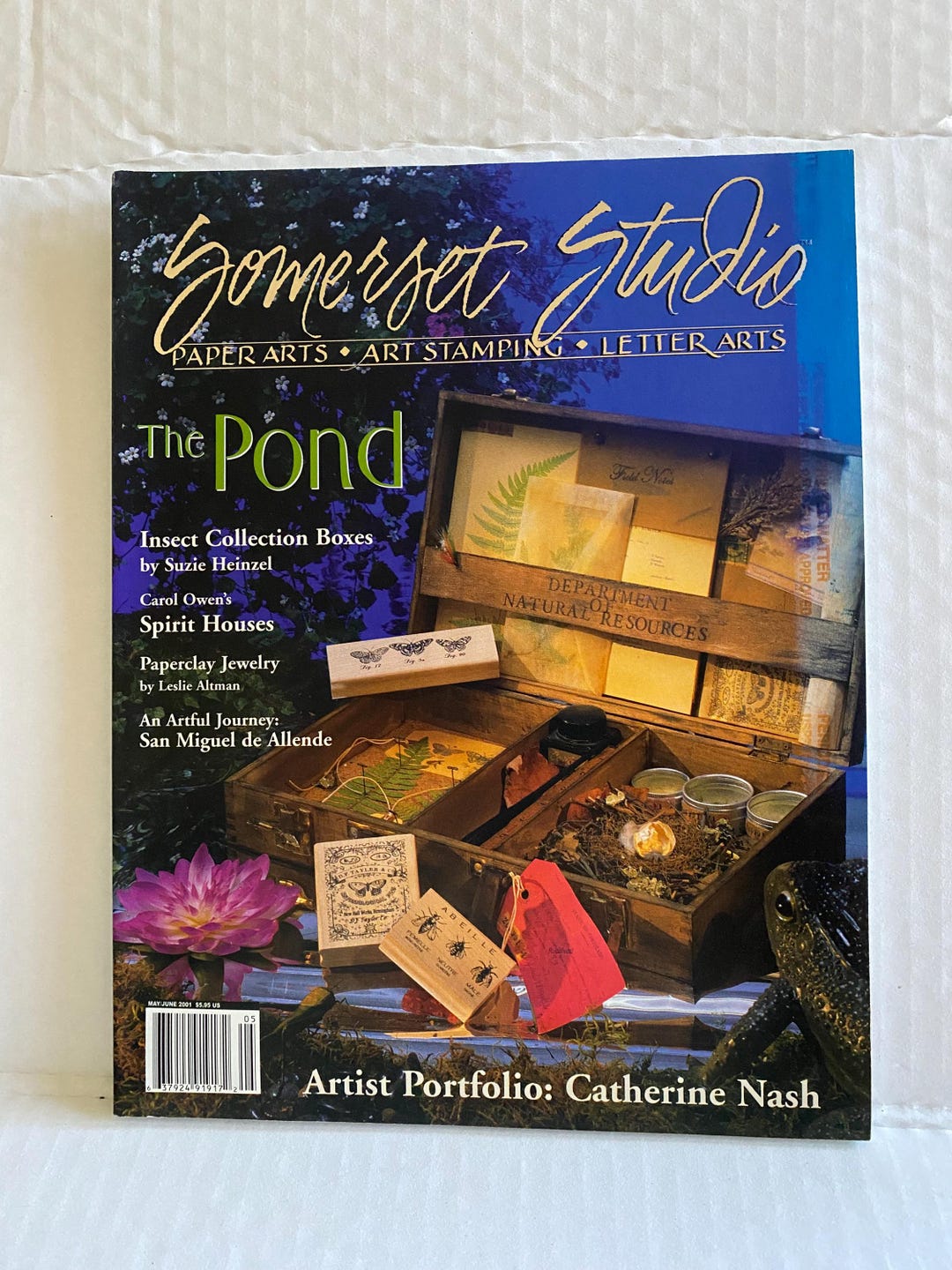 Somerset Studio Magazine May Jun 2001 Pond Quality 5 Star Crafting DIY ...