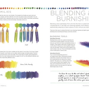 Art Night Prompt Lesson Home Teacher Modern Colored Pencil: A ...
