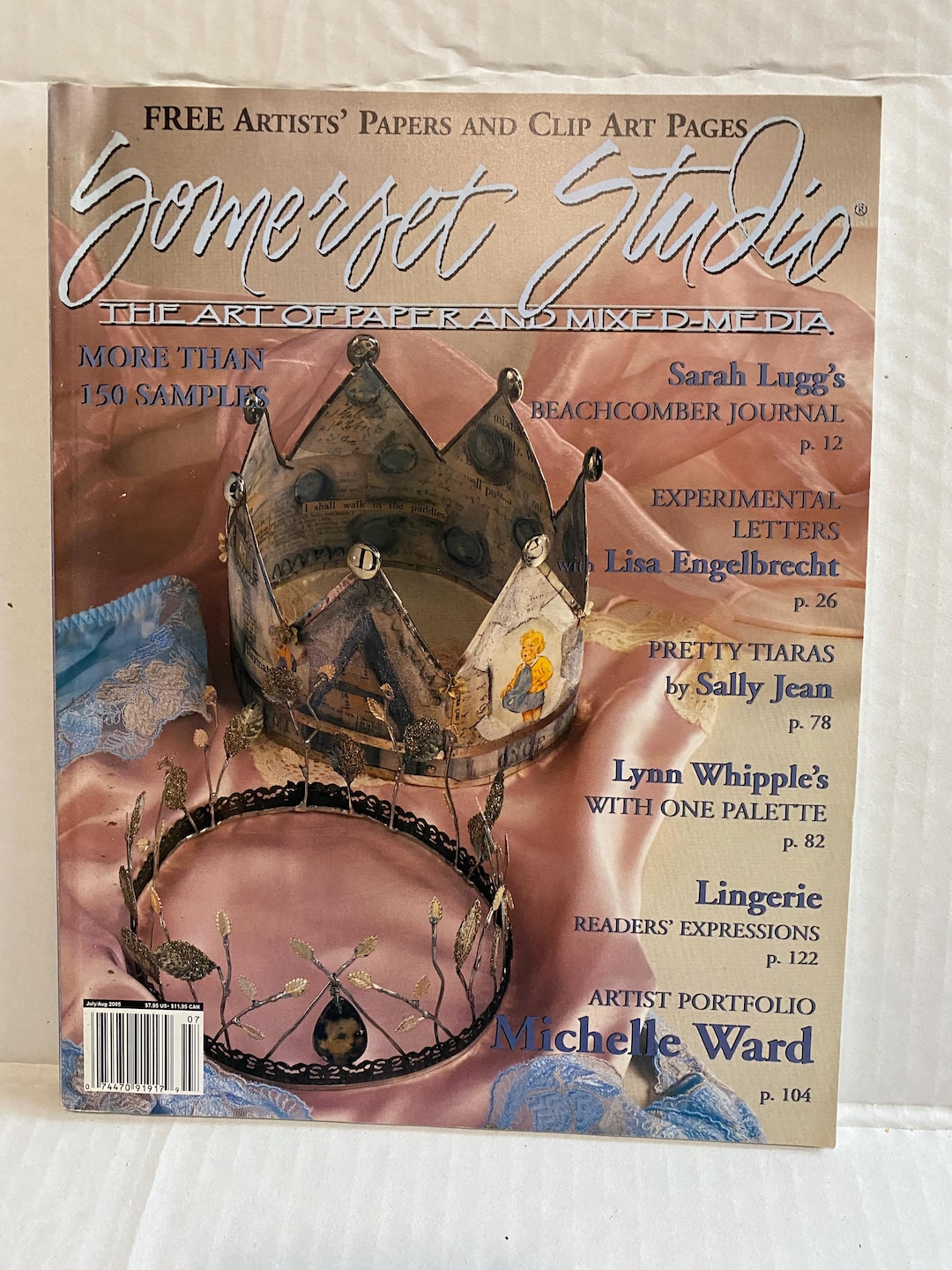 Somerset Studio Magazine Jul Aug 2005 Quality 5 Star Crafting DIY ...