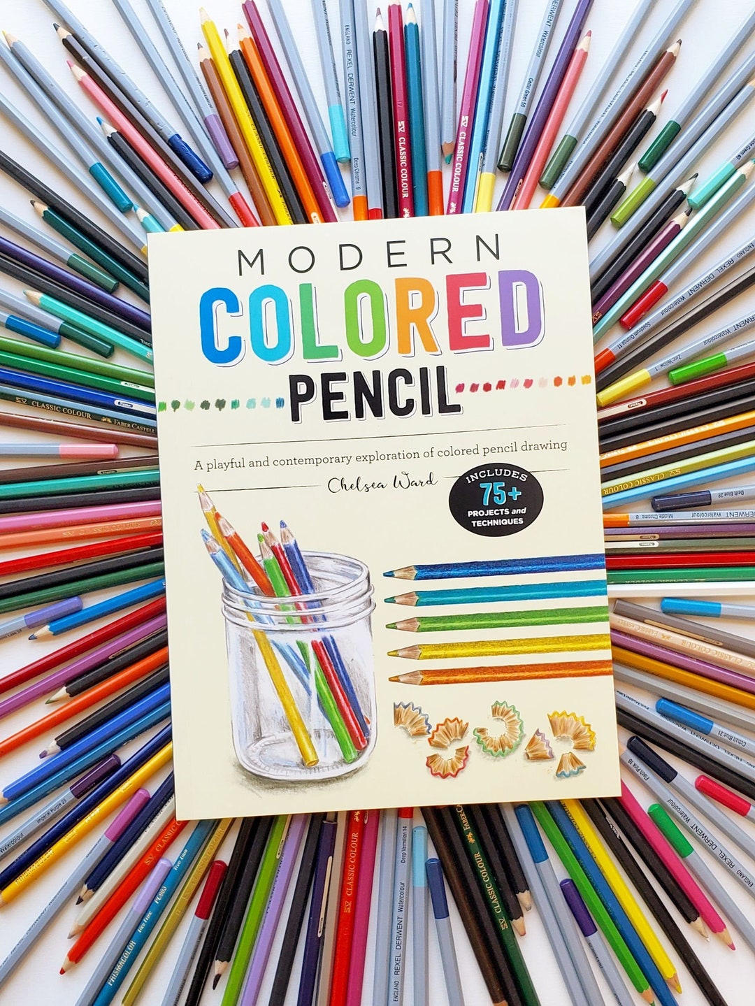 Art Night Prompt Lesson Home Teacher Modern Colored Pencil: A ...