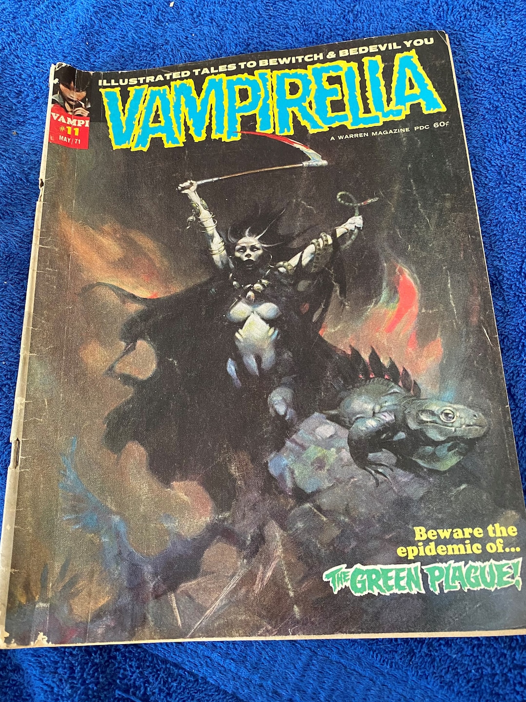 1971 Vampi 11 Vampirella Comic Magazine (warren, 1971) 1st Mordecai ...