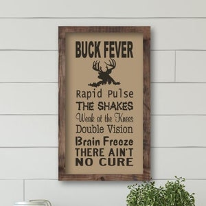 Hunting Wood Sign, Hunt Camp Wooden Sign, Deer Hunting Wall Decor ...
