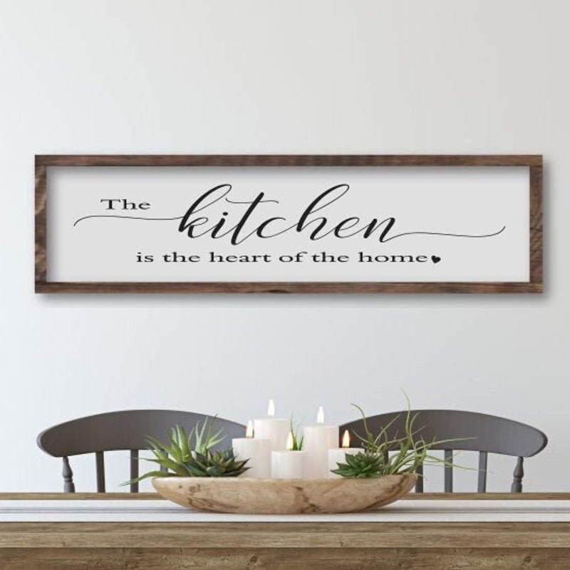 Wooden Kitchen Sign - Etsy