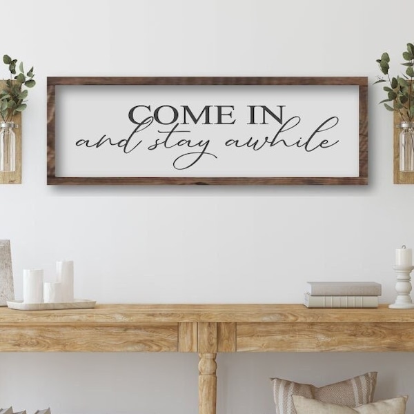 Stay Awhile - Etsy