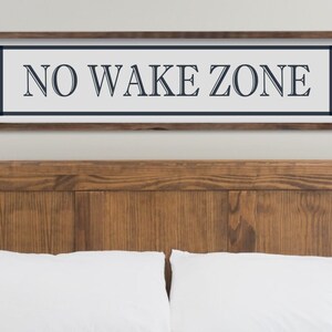 No Wake Zone Wood Sign Lake House Sign Decor Signs for - Etsy Canada