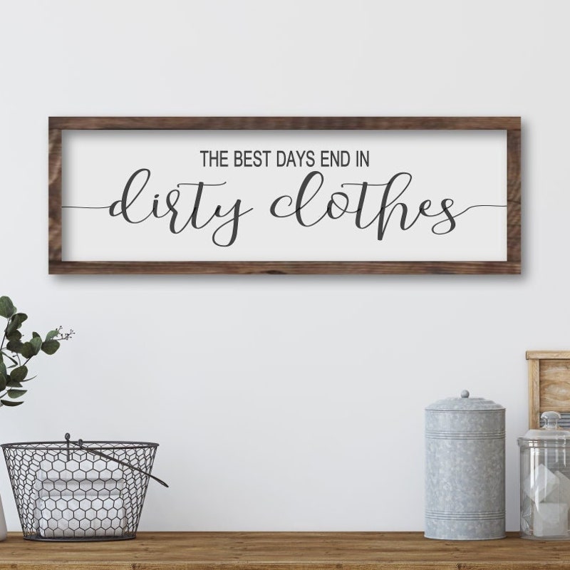 Wood Laundry Sign - Etsy