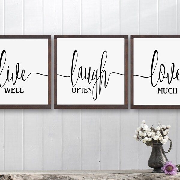Laugh Often Sign - Etsy