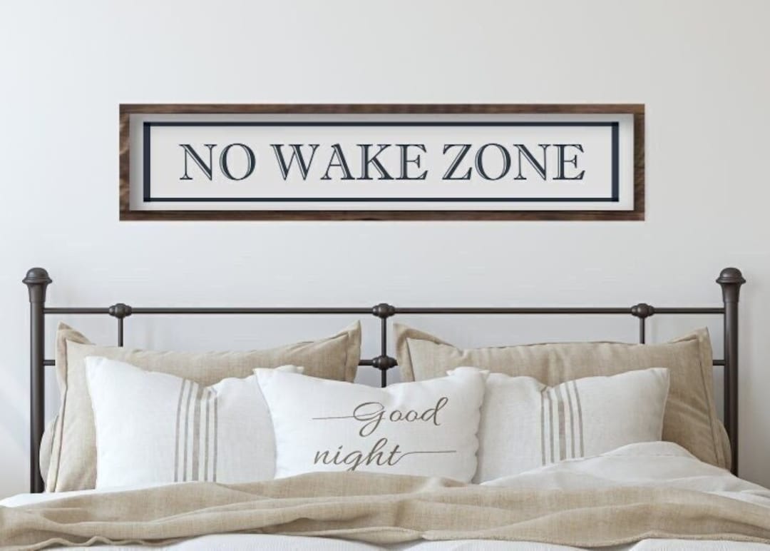 No Wake Zone Wood Sign, Lake House Sign Decor, Signs for Cottage, Lake ...