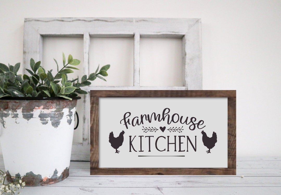 Farmhouse Kitchen Wood Sign Farm Fresh Sign Kitchen Signs - Etsy Canada