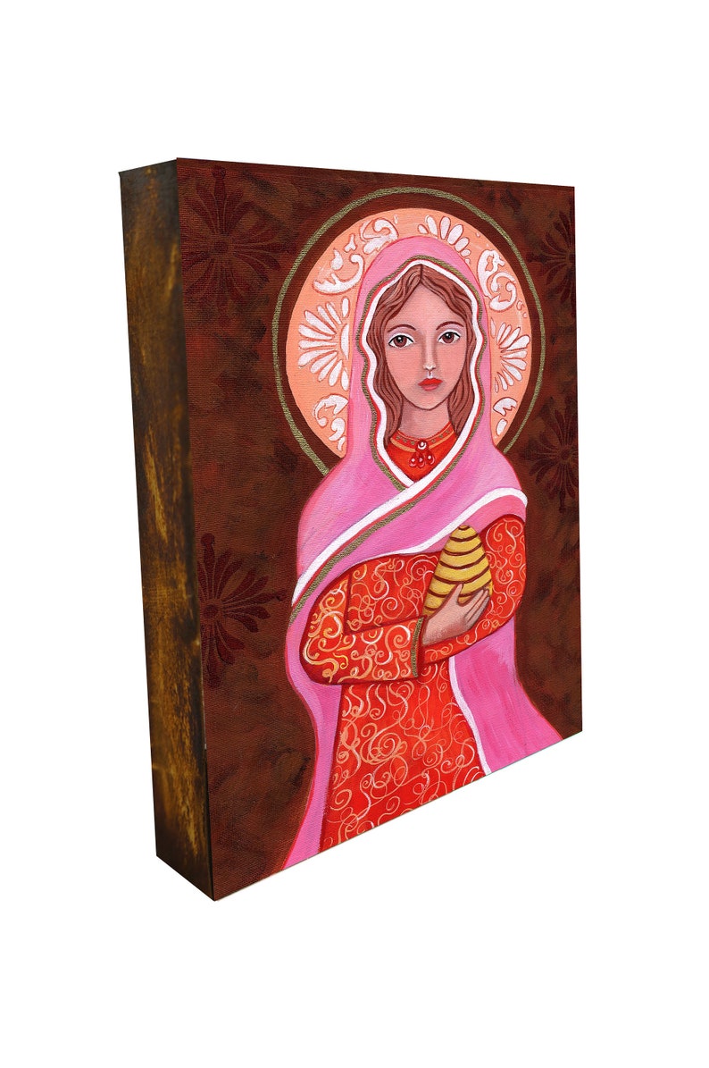 Saint Abigail the Patron Saint of Bees and Beekeepers, Catholic Gift ...
