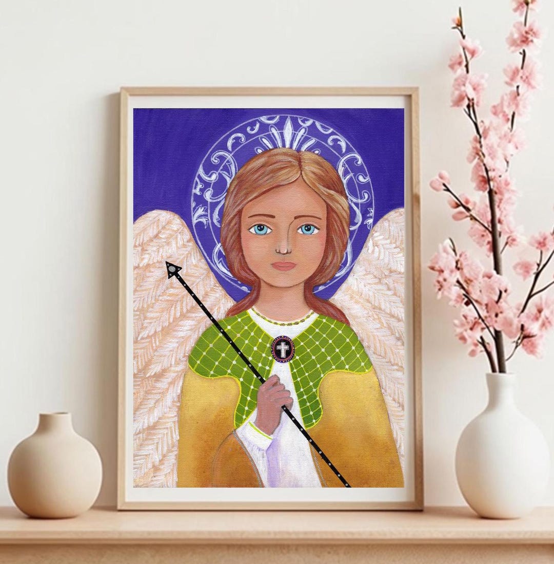 Saint Archangel Gabriel, Archangel Angel, Catholic Patron Saint of ...