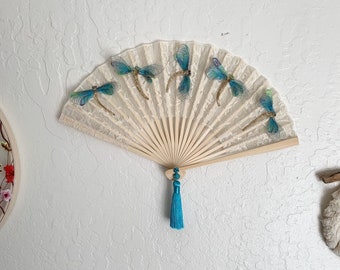 Dragonfly Fan - Etsy